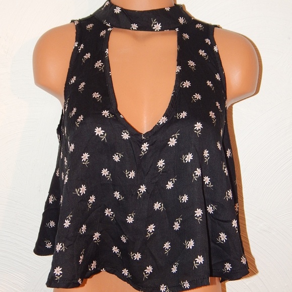 Don'T Ask Why | Tops | Dont Ask Why Trapeze Crop Top Floral Nwt | Poshmark